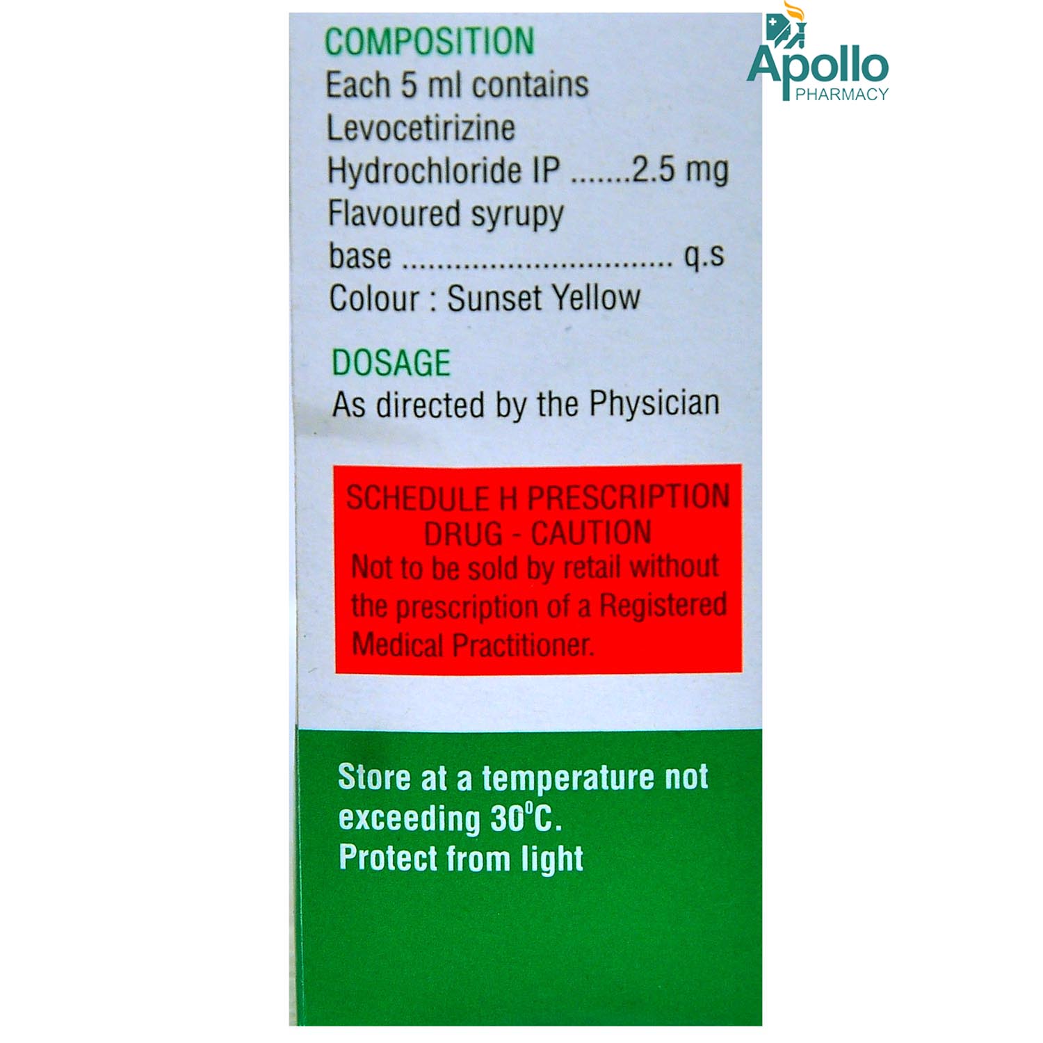 1 AL Syrup 30 ml Price, Uses, Side Effects, Composition - Apollo Pharmacy