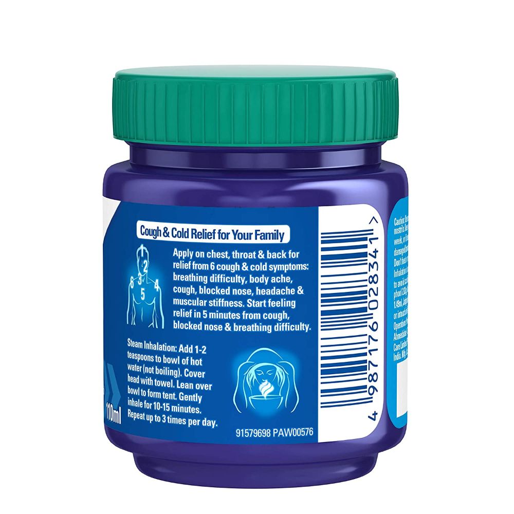 Vicks Vaporub, 110 ml Price, Uses, Side Effects, Composition - Apollo ...