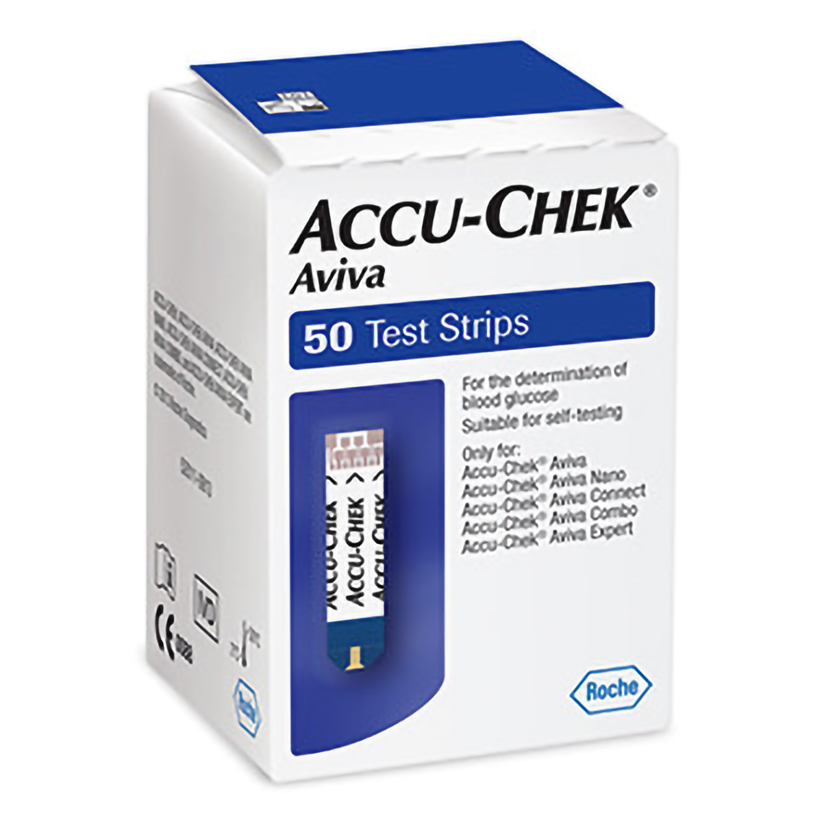 Buy Accu-Chek Aviva Test Strips, 50 Count | 19 Minutes Delivery ...