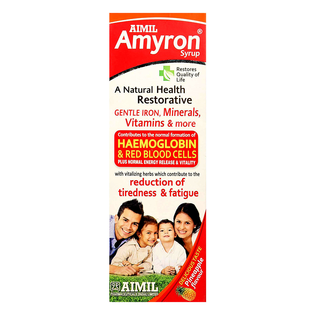 Aimil Amyron Syrup, 200 ml Price, Uses, Side Effects, Composition ...