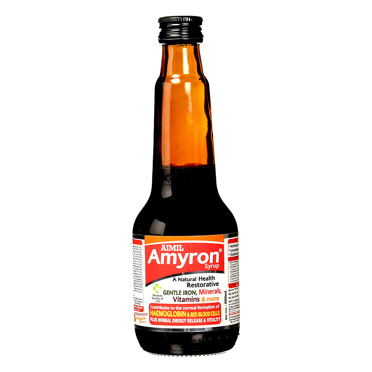 Aimil Amyron Syrup, 200 ml Price, Uses, Side Effects, Composition ...