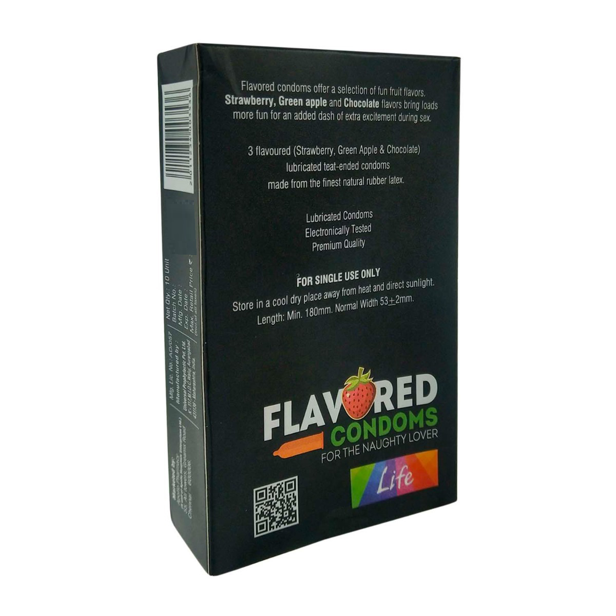 Apollo Life Flavour Condoms, 10 Count Price, Uses, Side Effects ...