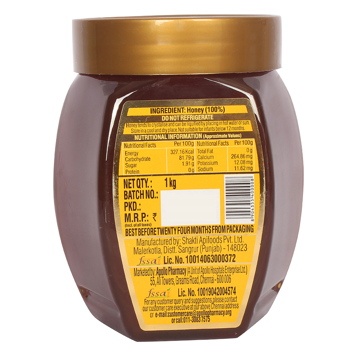 Apollo Life Honey, 1 kg Price, Uses, Side Effects, Composition - Apollo ...