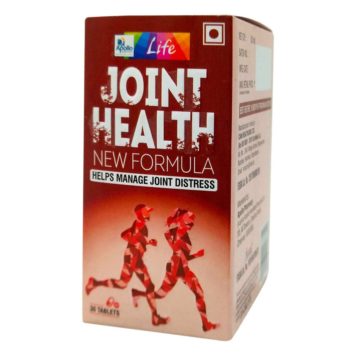 Buy Apollo Pharmacy Joint Health New Formula, 30 Tablets | 19 Minutes ...