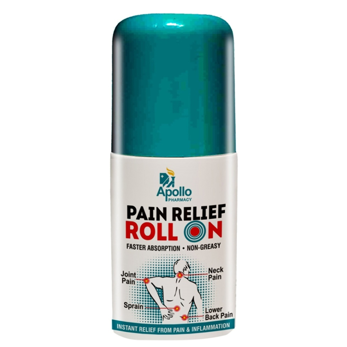 Apollo Pharmacy Pain Relief Roll On, 50 ml Price, Uses, Side Effects ...