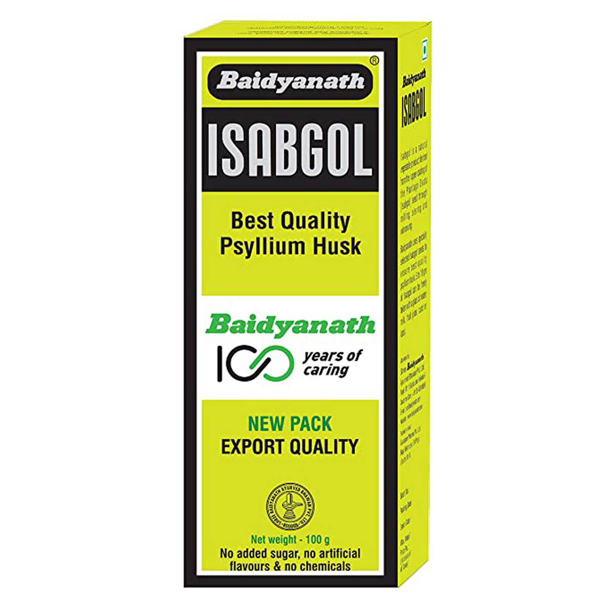Buy Baidyanath Isabgol Powder, 100 gm | 19 Minutes Delivery | Apollo ...