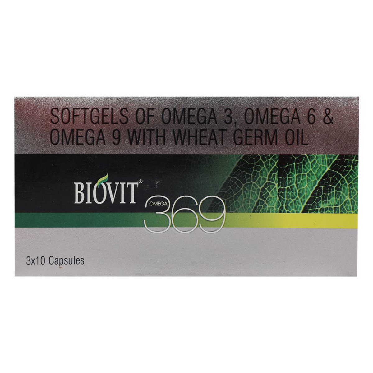 Buy Biovit Omega 369, 10 Capsules | 19 Minutes Delivery | Apollo Pharmacy