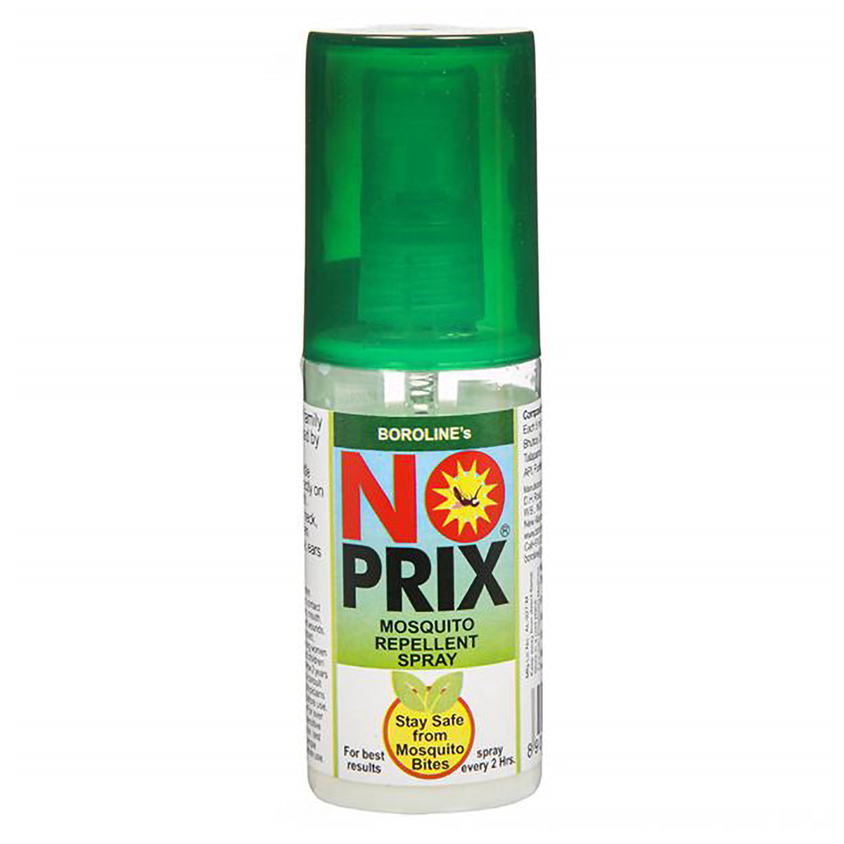 Boroline's No Prix Mosquito Repellent Spray, 30 ml Price, Uses, Side ...