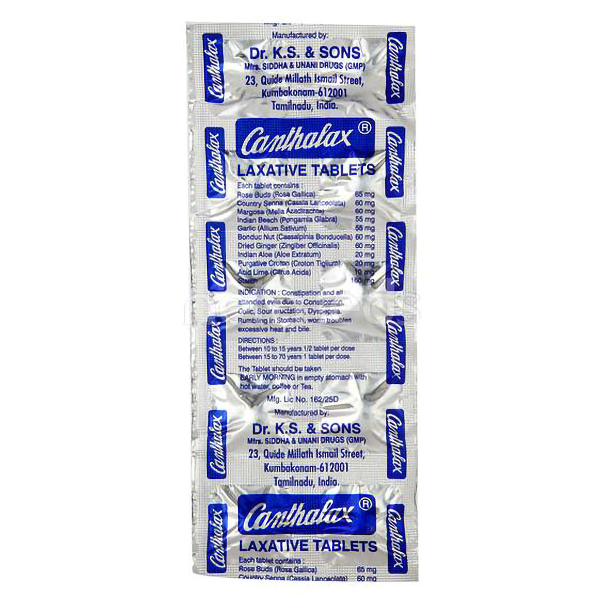 Buy Canthalex 10 Tablets | 19 Minutes Delivery | Apollo Pharmacy