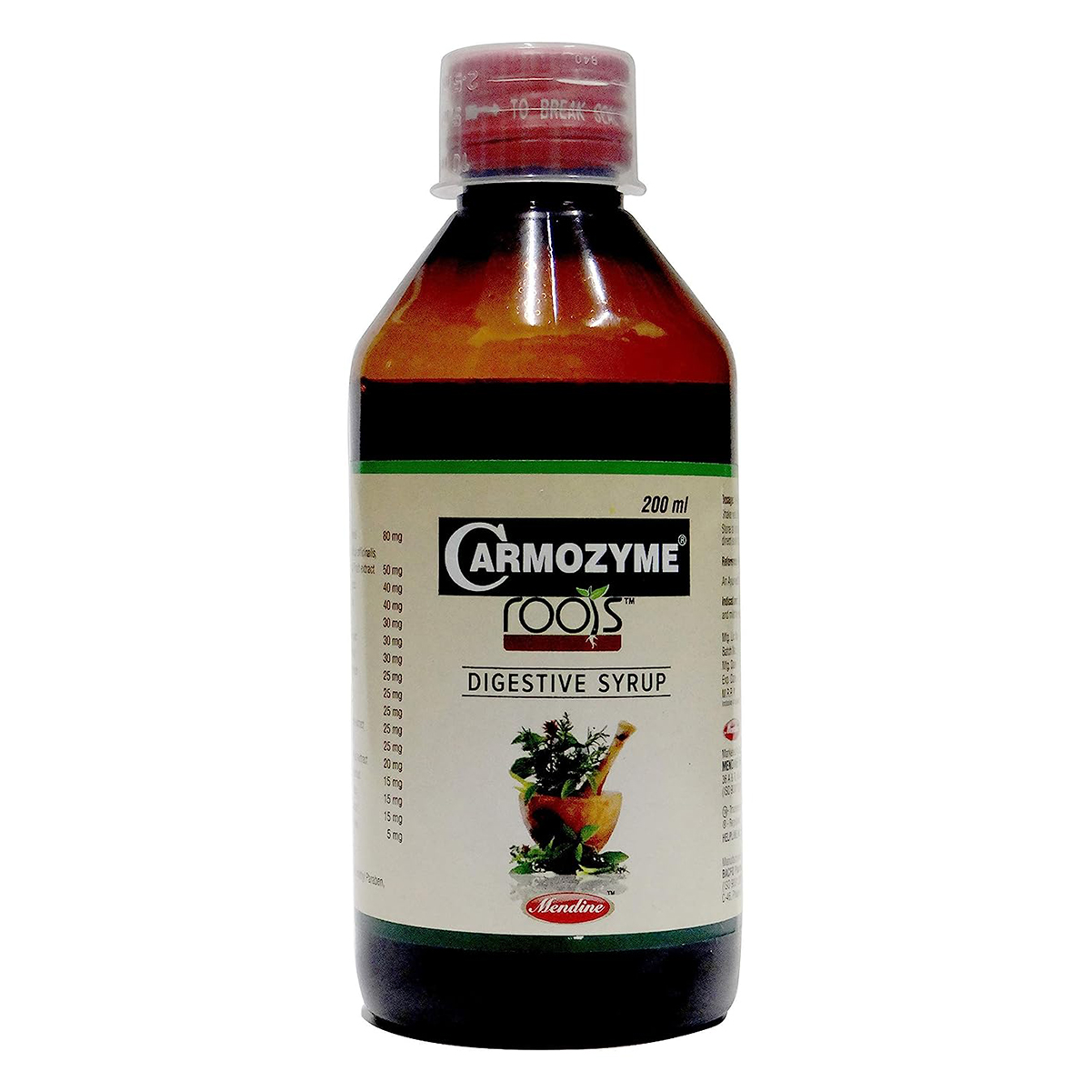 Buy Mendine Carmozyme Roots Syrup, 200 ml | 19 Minutes Delivery ...