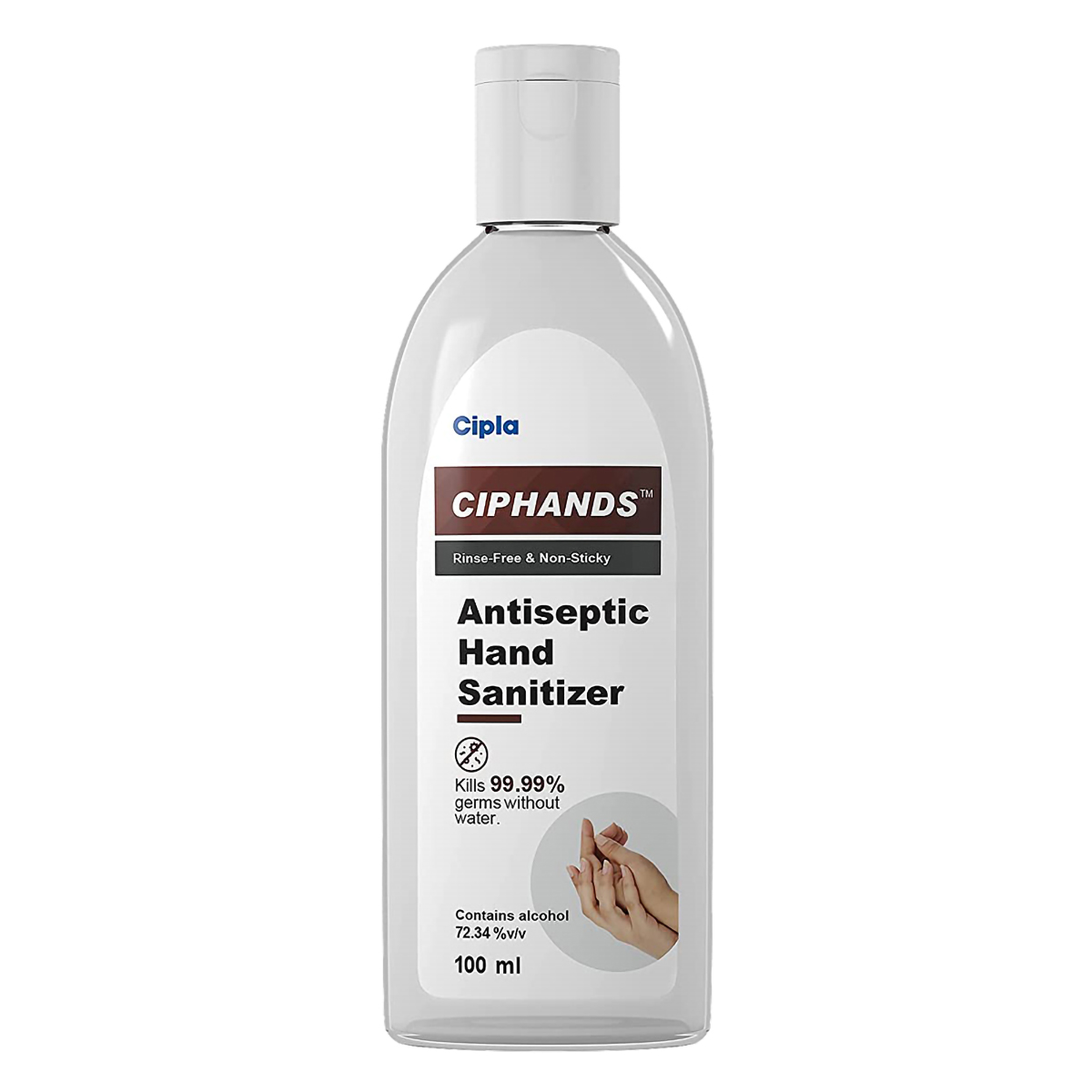 Buy Ciphands Antiseptic Hand Sanitizer, 100 ml | 19 Minutes Delivery ...
