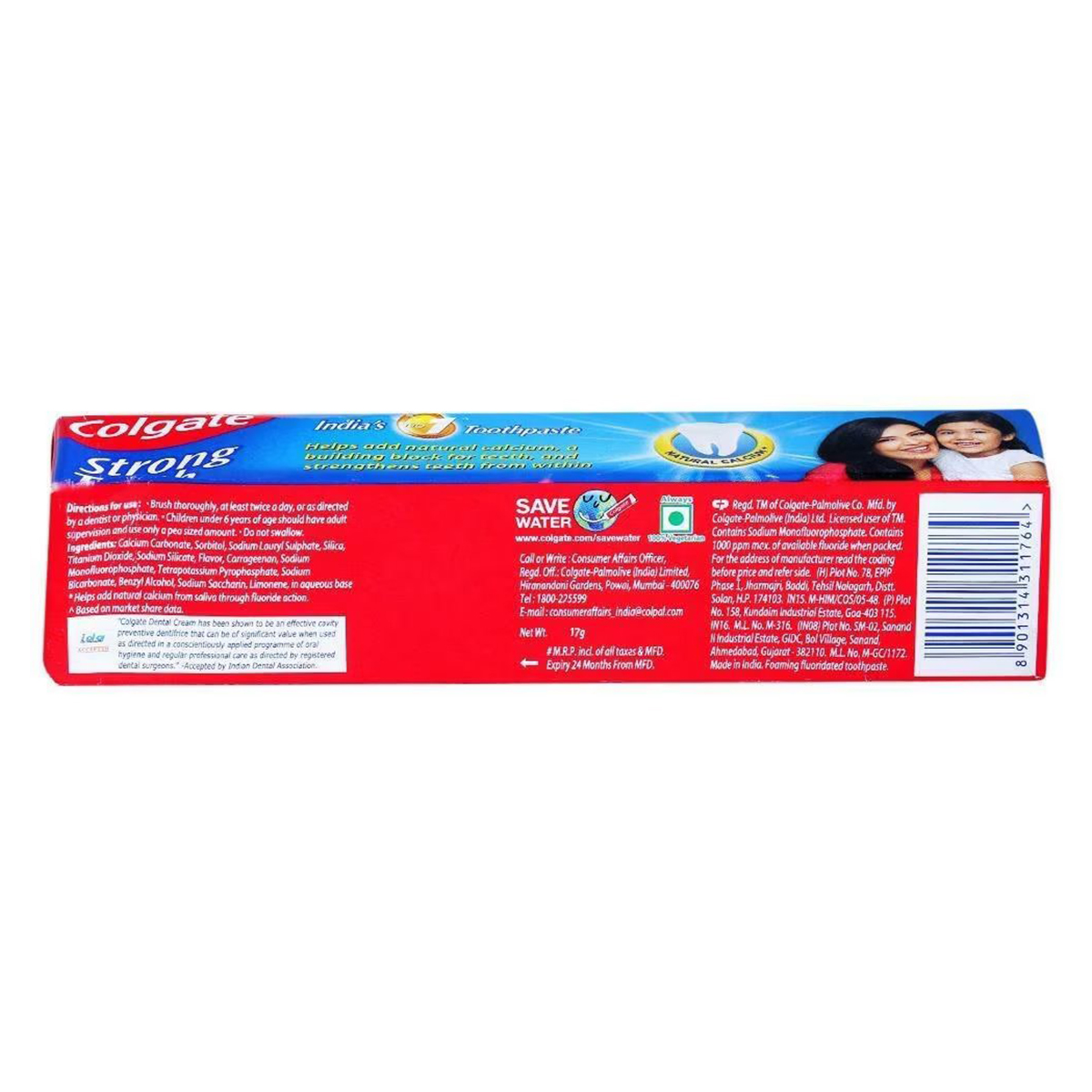 Colgate Strong Teeth Toothpaste, 17 gm Price, Uses, Side Effects ...
