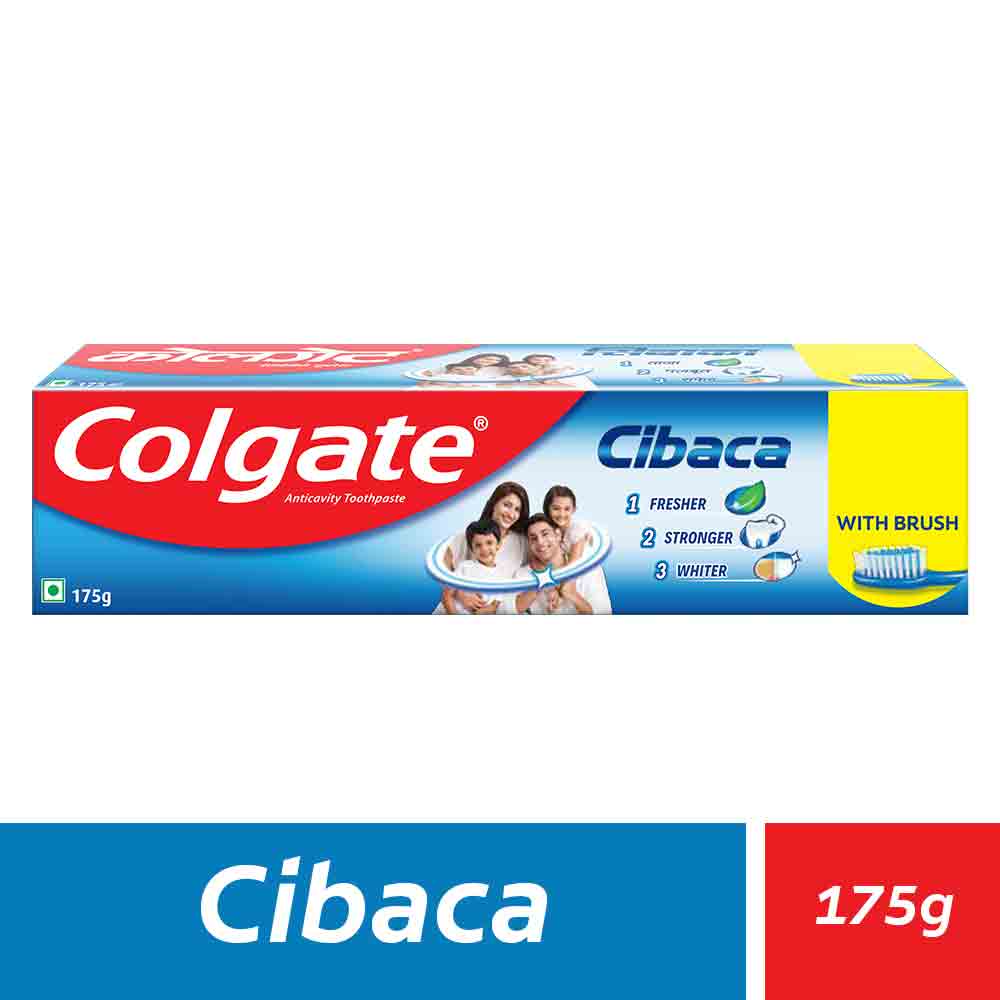 Buy Colgate Cibaca Anticavity Toothpaste, 175 gm | 19 Minutes Delivery ...