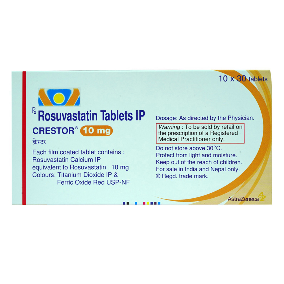 Crestor 10 mg Tablet 30's Price, Uses, Side Effects, Composition ...