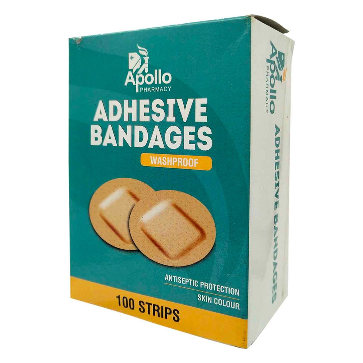 Apollo Pharmacy Adhesive Round Bandage Wash Proof, 1 Count Price, Uses ...