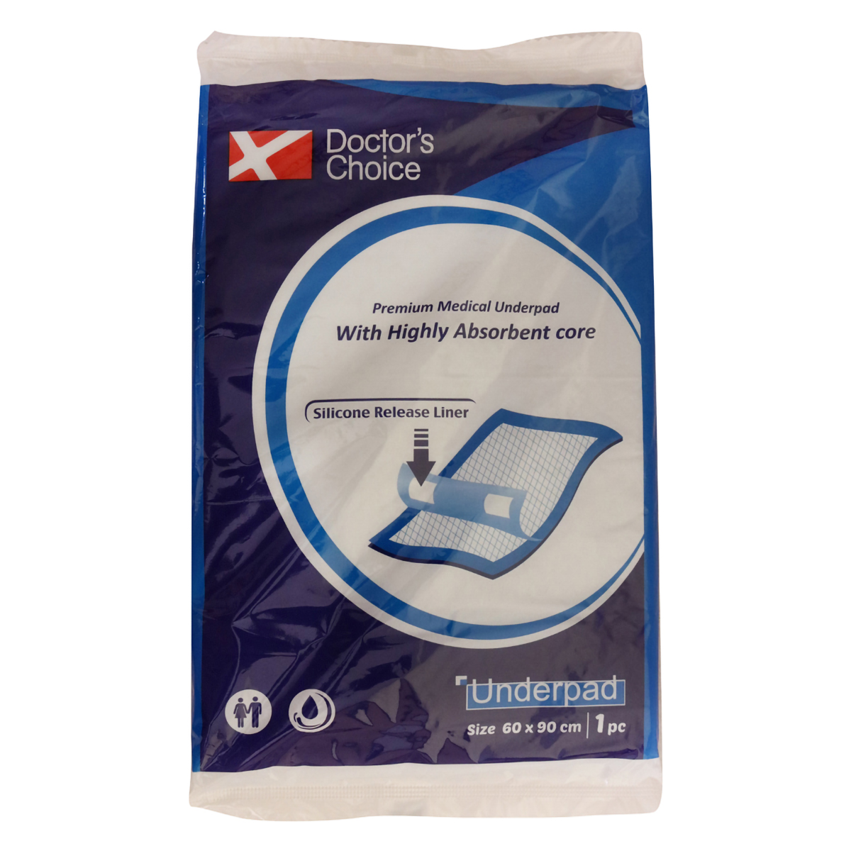 Buy Doctor's Choice Absorbable Medical Underpad 60 X 90 cm, 1 Count ...