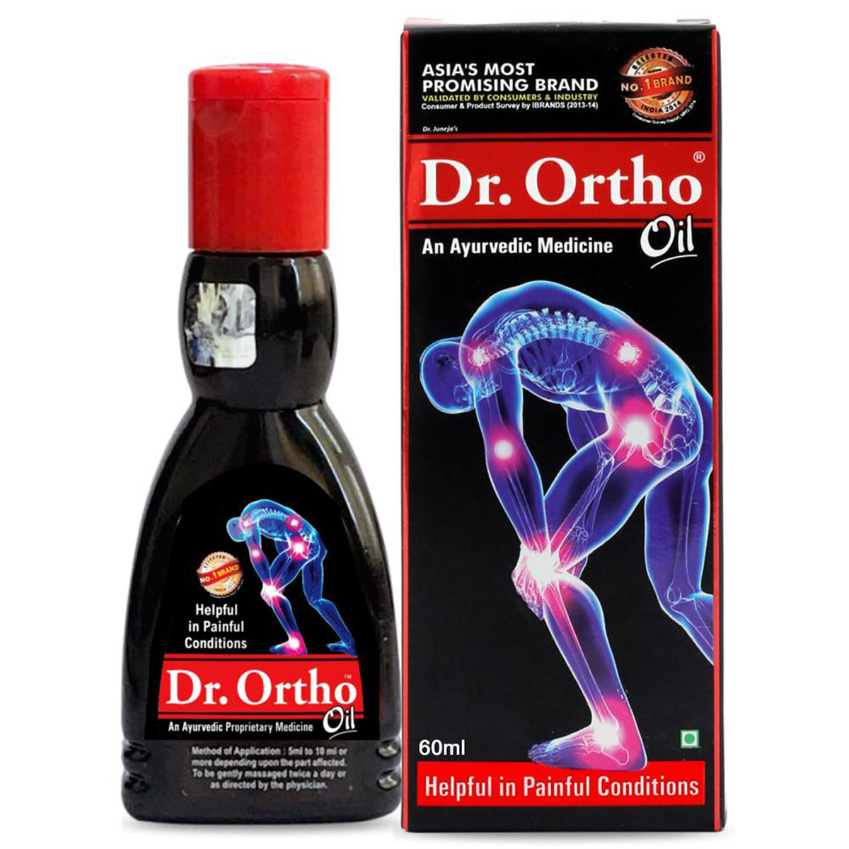 Buy Dr.Ortho Pain Relief Oil, 60 ml | 19 Minutes Delivery | Apollo Pharmacy