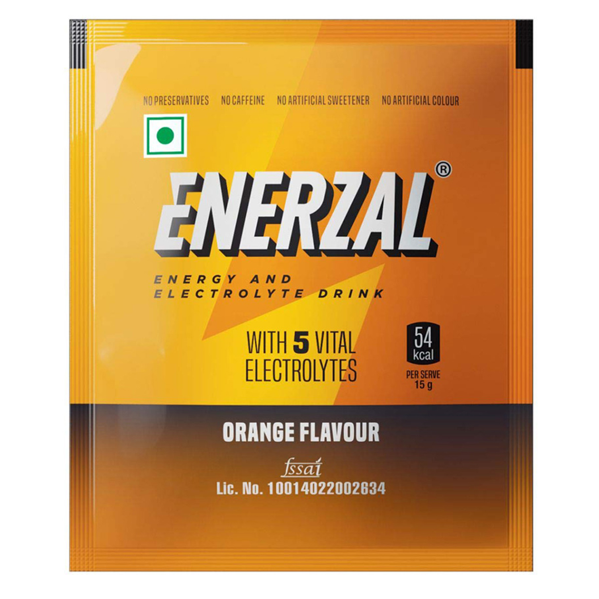 Enerzal Orange Flavour Energy Drink Powder, 50 gm | Uses, Benefits ...