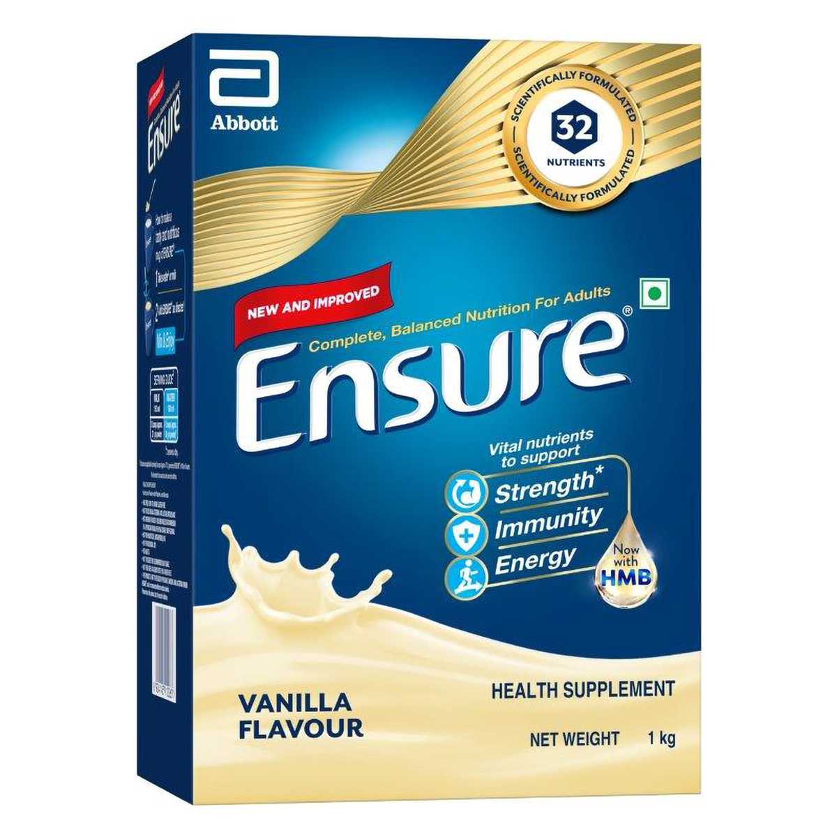 Ensure Complete, Balanced Nutrition Drink Powder for Adults | Vanilla ...
