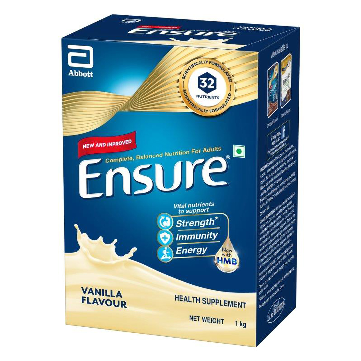 Ensure Complete, Balanced Nutrition Drink Powder for Adults | Vanilla ...