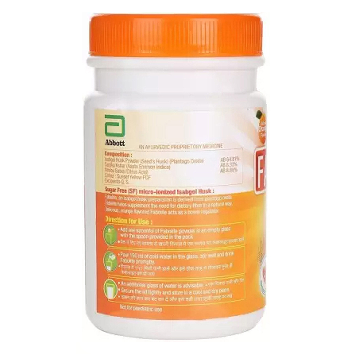 Fabolite Micro-ionized Isabgol Husk Powder, 100 gm Price, Uses, Side ...