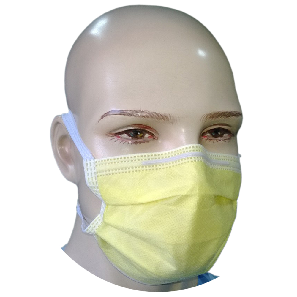 Thea-Tex Face Mask High Filtration 3Ply Tie Blue, 1 Count Price, Uses ...