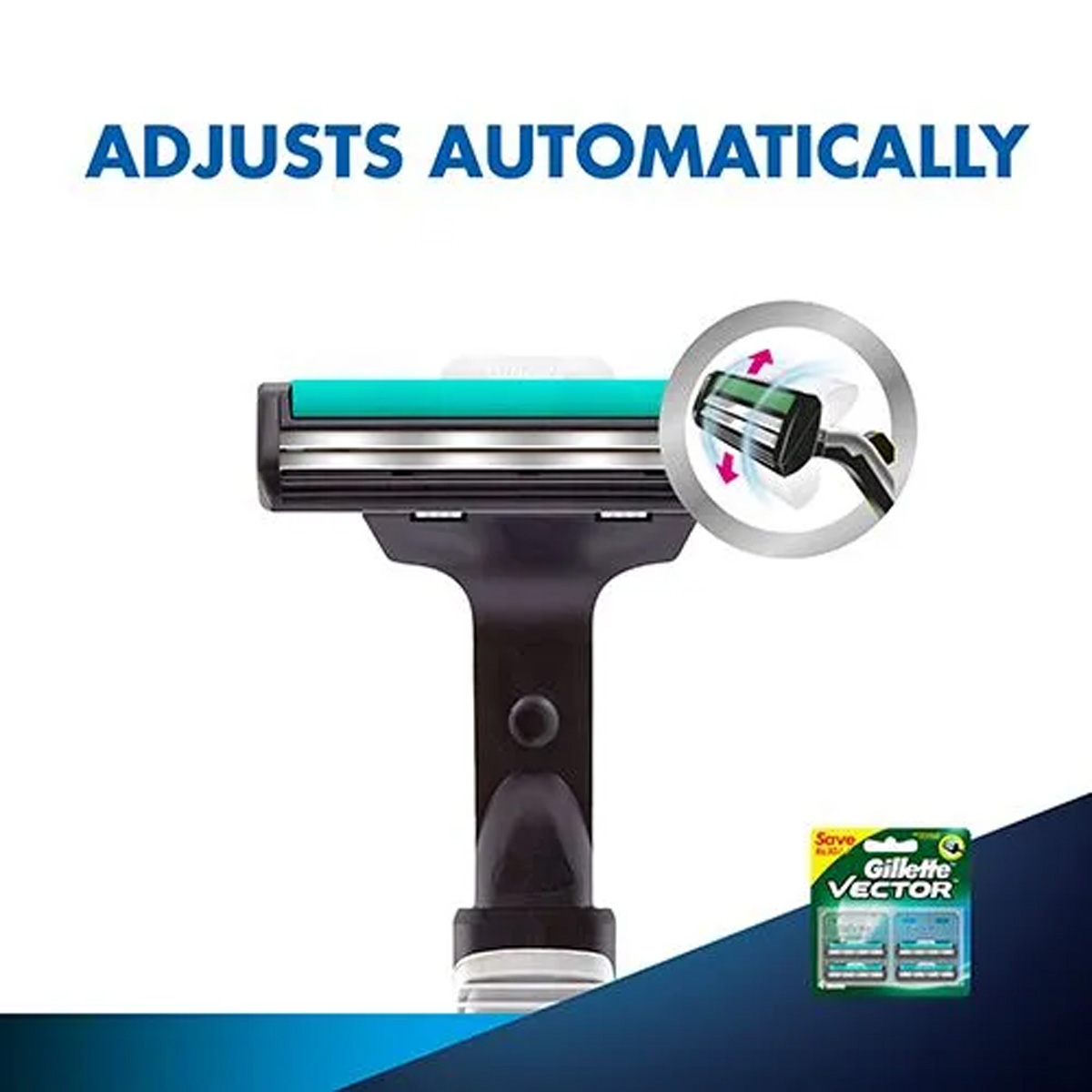 Gillette Vector Plus Cartridge, 4 Count Price, Uses, Side Effects ...