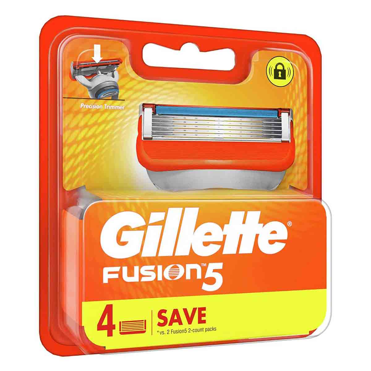 Buy Gillette Fusion Cartridge 4S - Apollo Pharmacy.