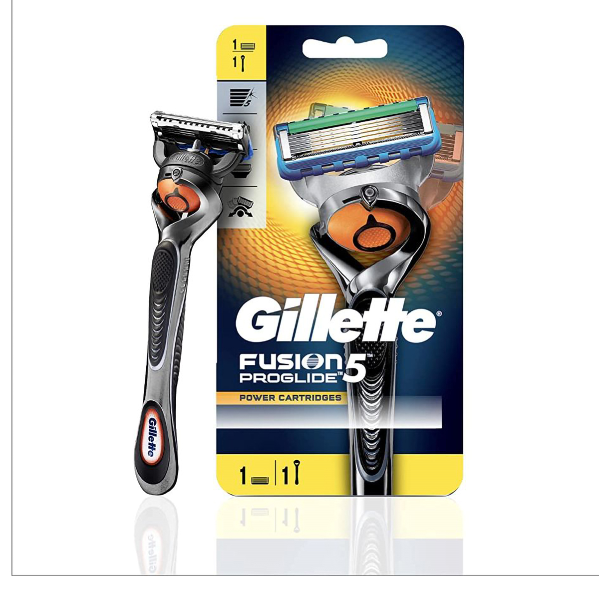 Buy Gillette Fusion Power Razor 1S - Apollo Pharmacy.