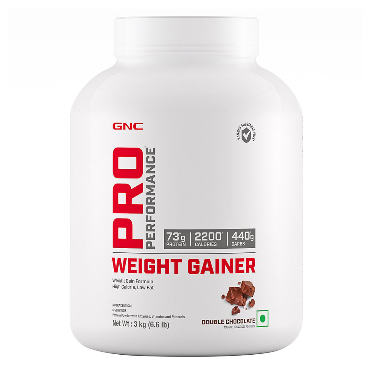 Buy GNC PRO Performance Weight Gainer Double Chocolate Flavour Powder ...