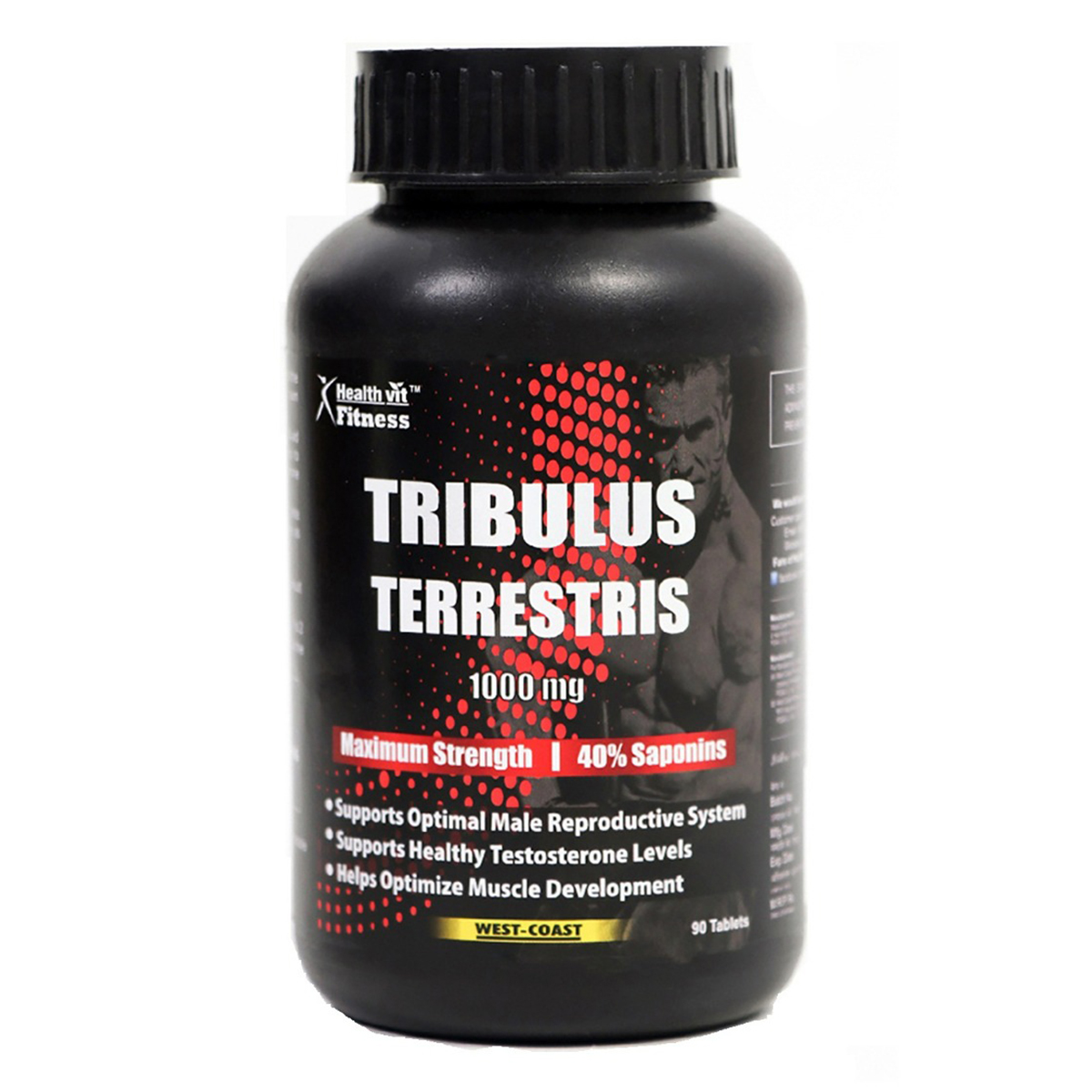 Buy Healthvit Fitness Tribulus Terrestris 1000 mg Maximum Strength 40% ...