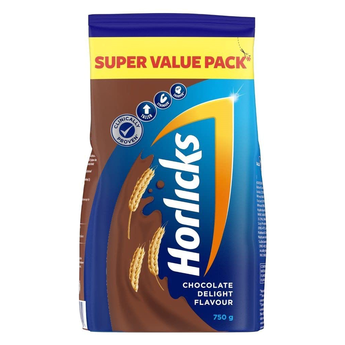 Buy Horlicks Chocolate Delight Flavour Nutrition Drink Powder, 750 gm ...