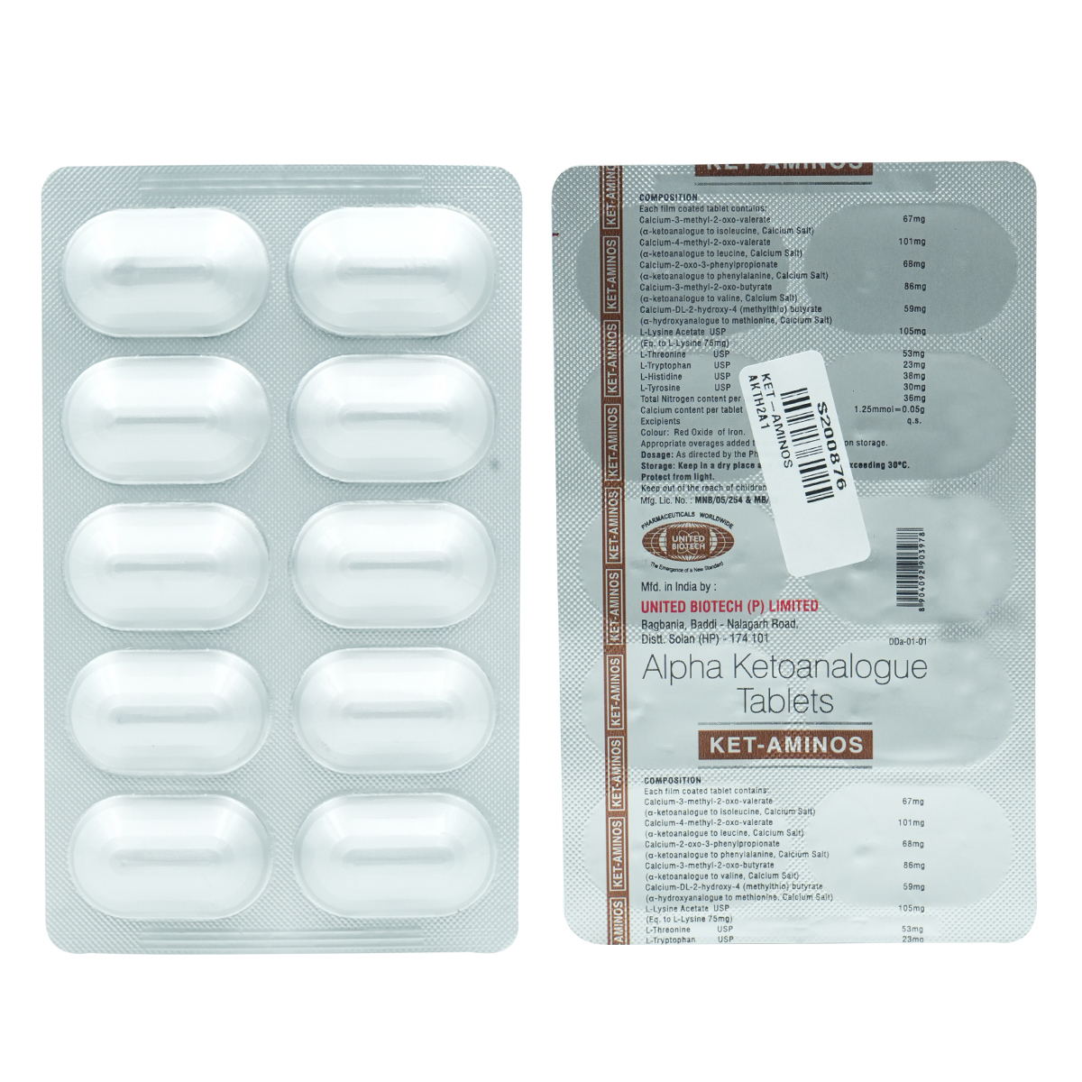 Ket-Aminos Tablet | Uses, Side Effects, Price | Apollo Pharmacy
