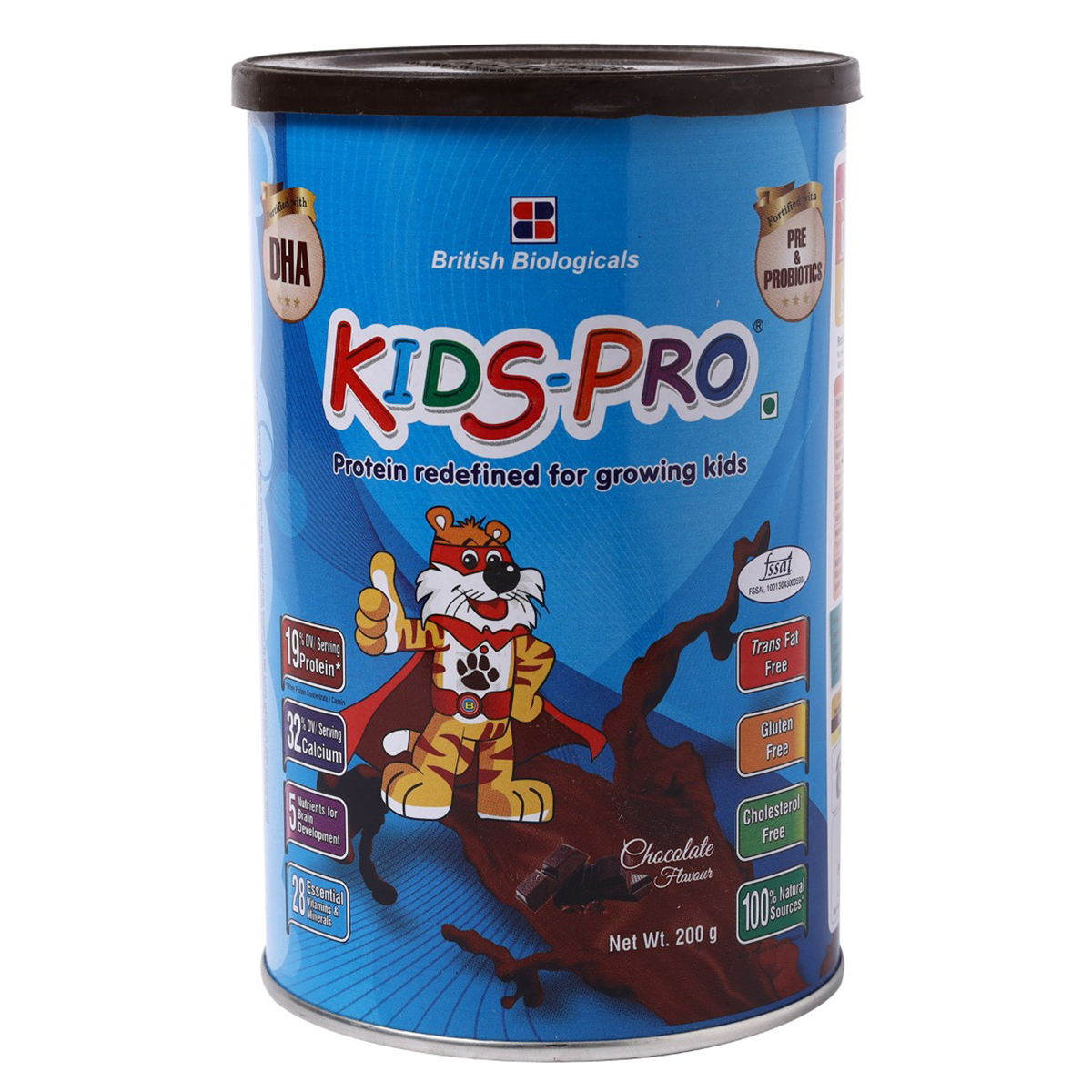 Buy Kids - Pro Chocolate Flavour Powder, 200 gm Tin | 19 Minutes ...