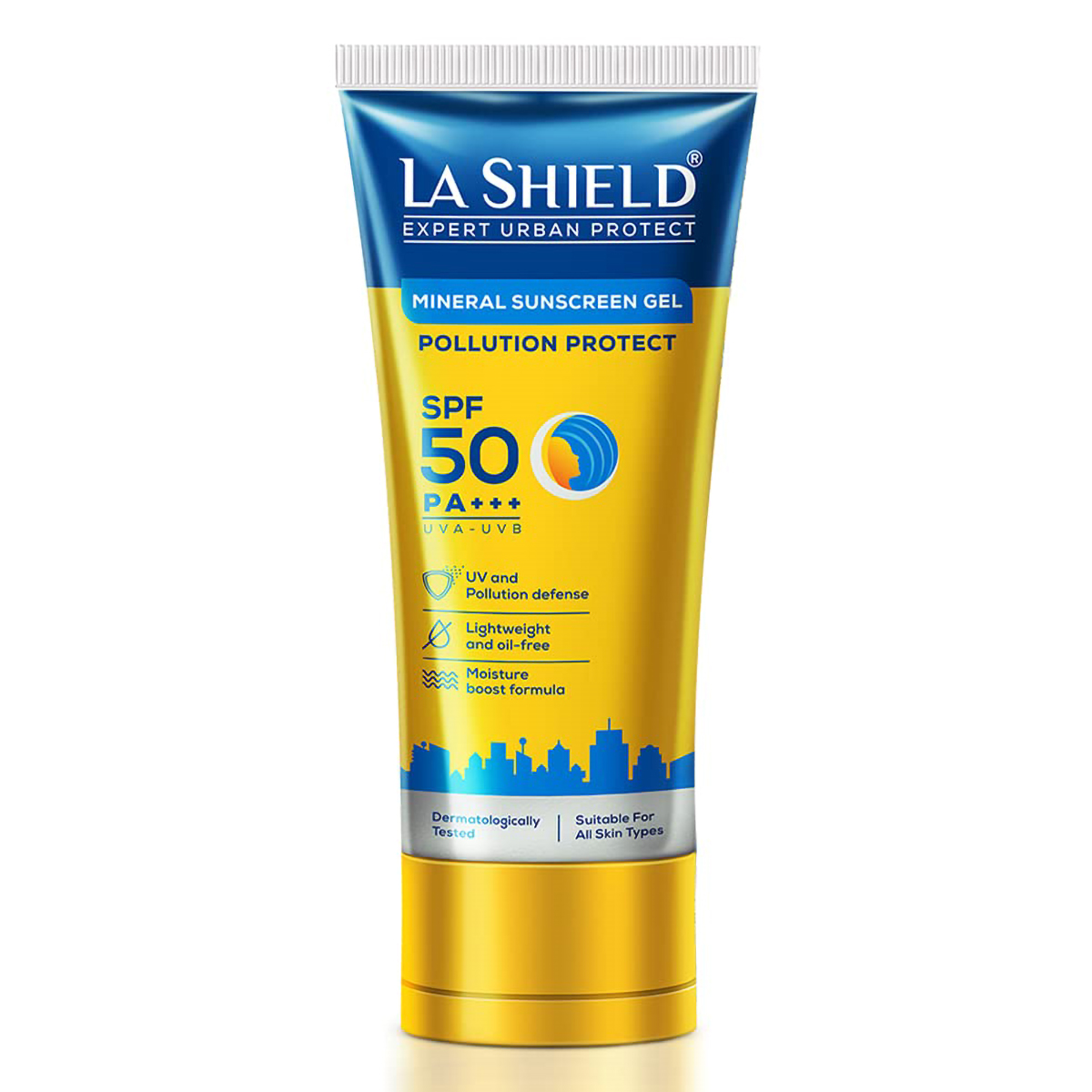 La Shield Expert Urban Protect SPF 50 PA+++ Sunscreen Gel, 50 gm Price ...