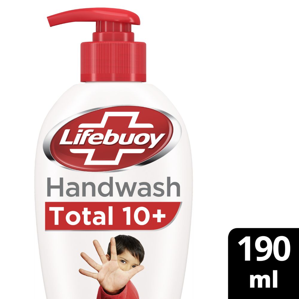 Buy Lifebuoy Total Hand Wash Pump 190ml - Apollo Pharmacy.