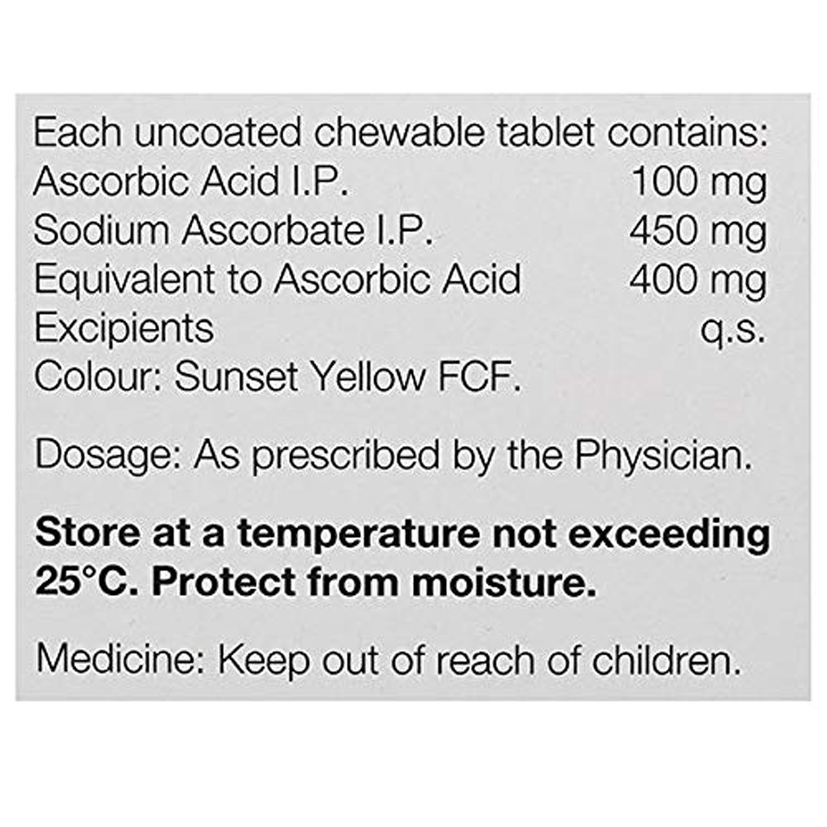 Limcee 500 Mg Chewable Orange Tablet 15s Price Uses Side Effects
