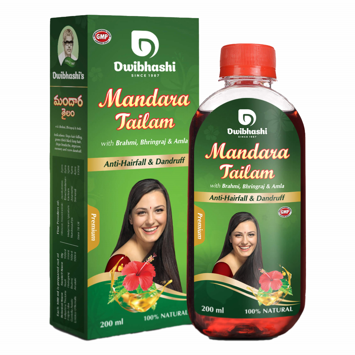 Dwibhashi's Mandara Tailam Hair Oil, 200 ml Price, Uses, Side Effects ...