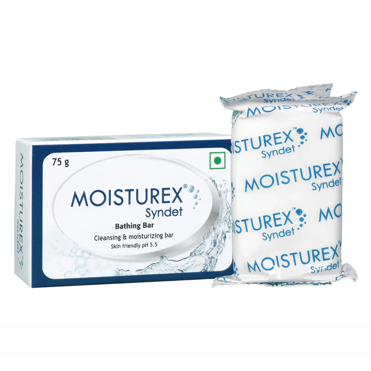 Buy Moisturex Syndet Bathing Bar, 75 gm | 19 Minutes Delivery | Apollo ...