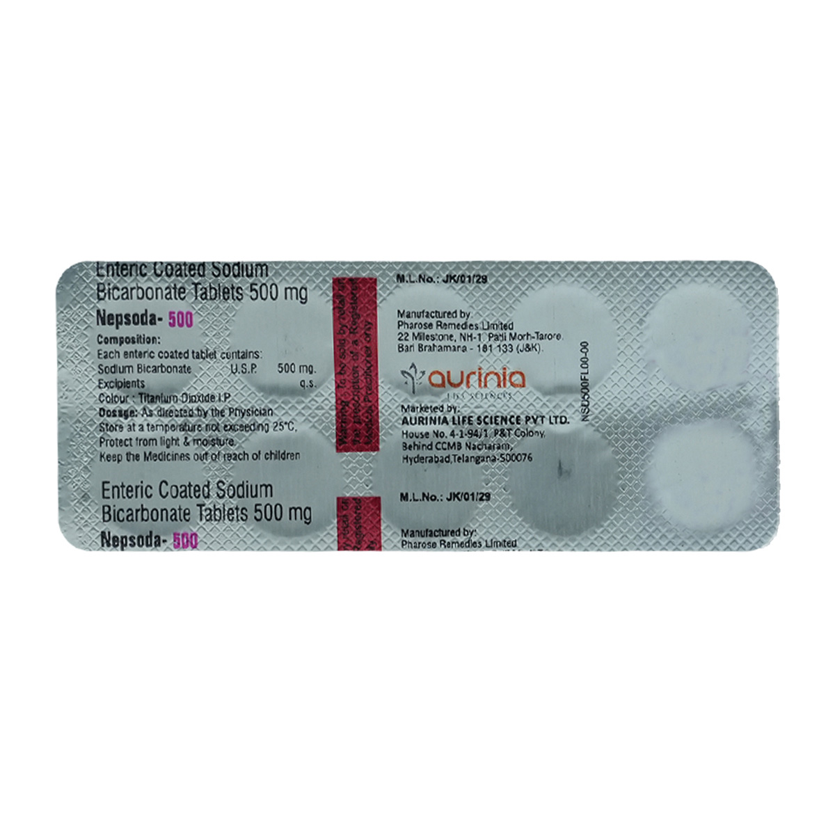 Nepsoda -500Mg Tablet | Uses, Side Effects, Price | Apollo Pharmacy