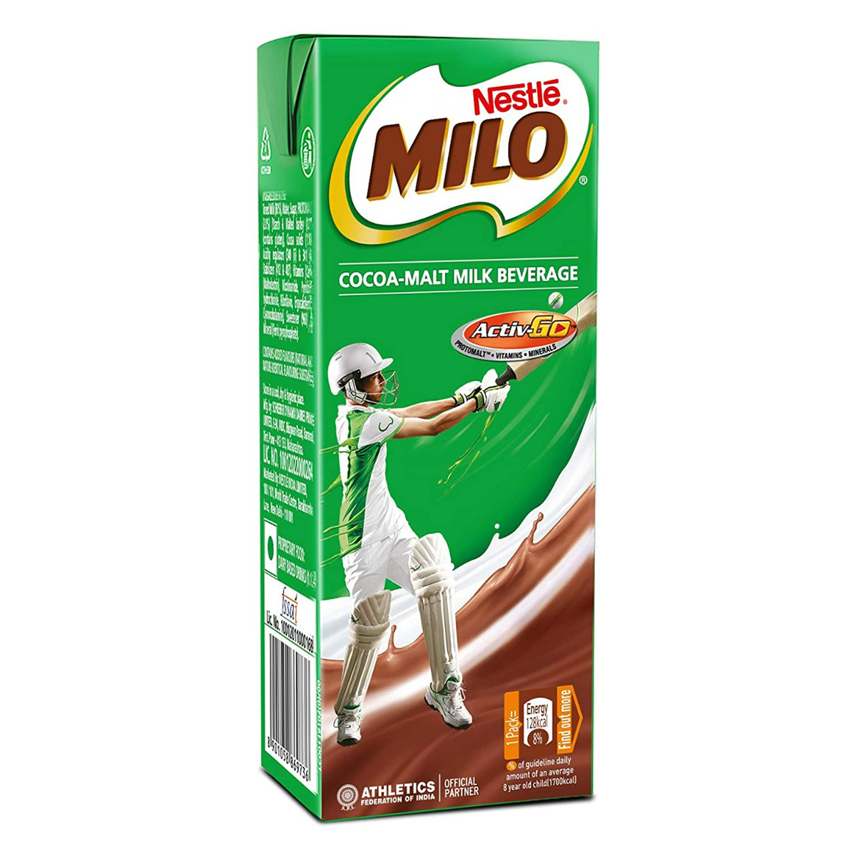 Buy Nestle Milo Active-Go Cocoa-Malt Milk Health Drink, 180 ml | 19 ...