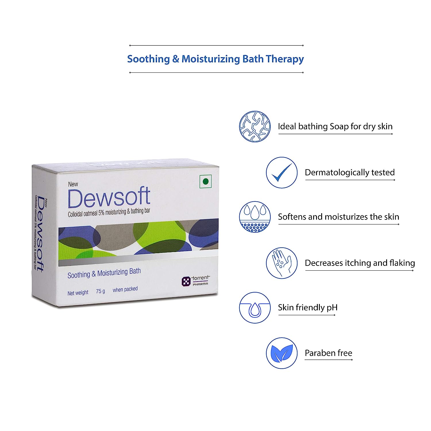 New Dewsoft Soap, 75 gm Price, Uses, Side Effects, Composition - Apollo ...