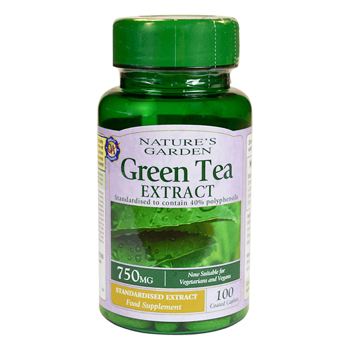 Buy Nature's Garden Green Tea Extract 750mg 100 Caplets - Apollo Pharmacy.