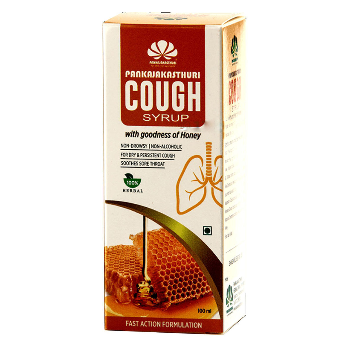 Buy Pankajakasthuri Cough Honey Syrup, 100 ml | 19 Minutes Delivery ...