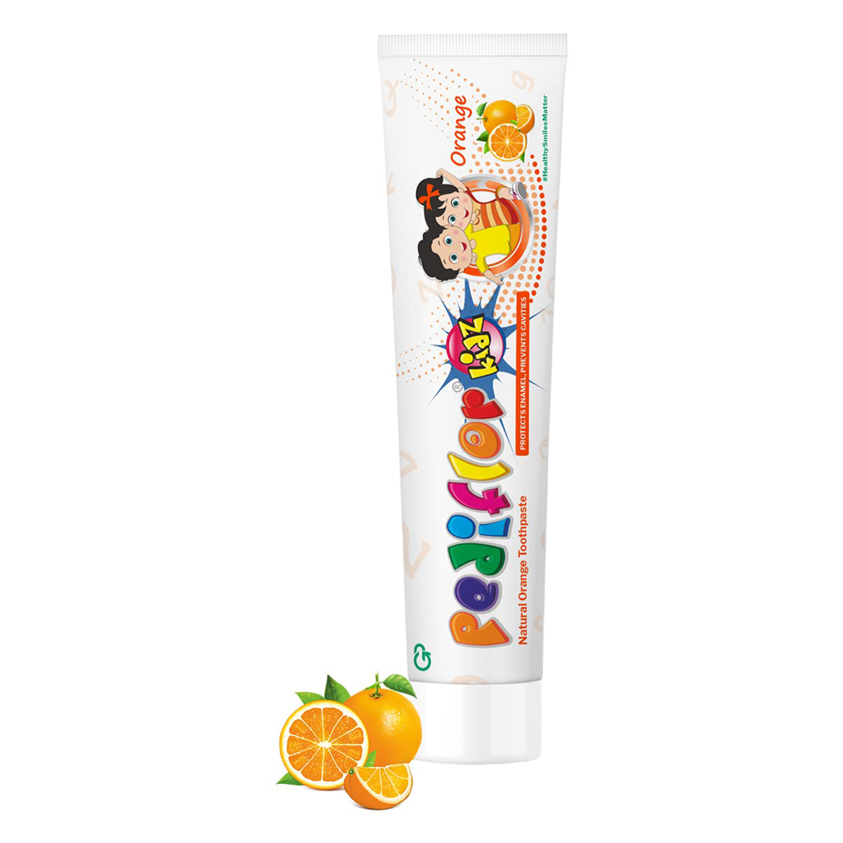 Pediflor Kidz Orange Flavour ToothPaste, 70 gm | Uses, Benefits, Price ...