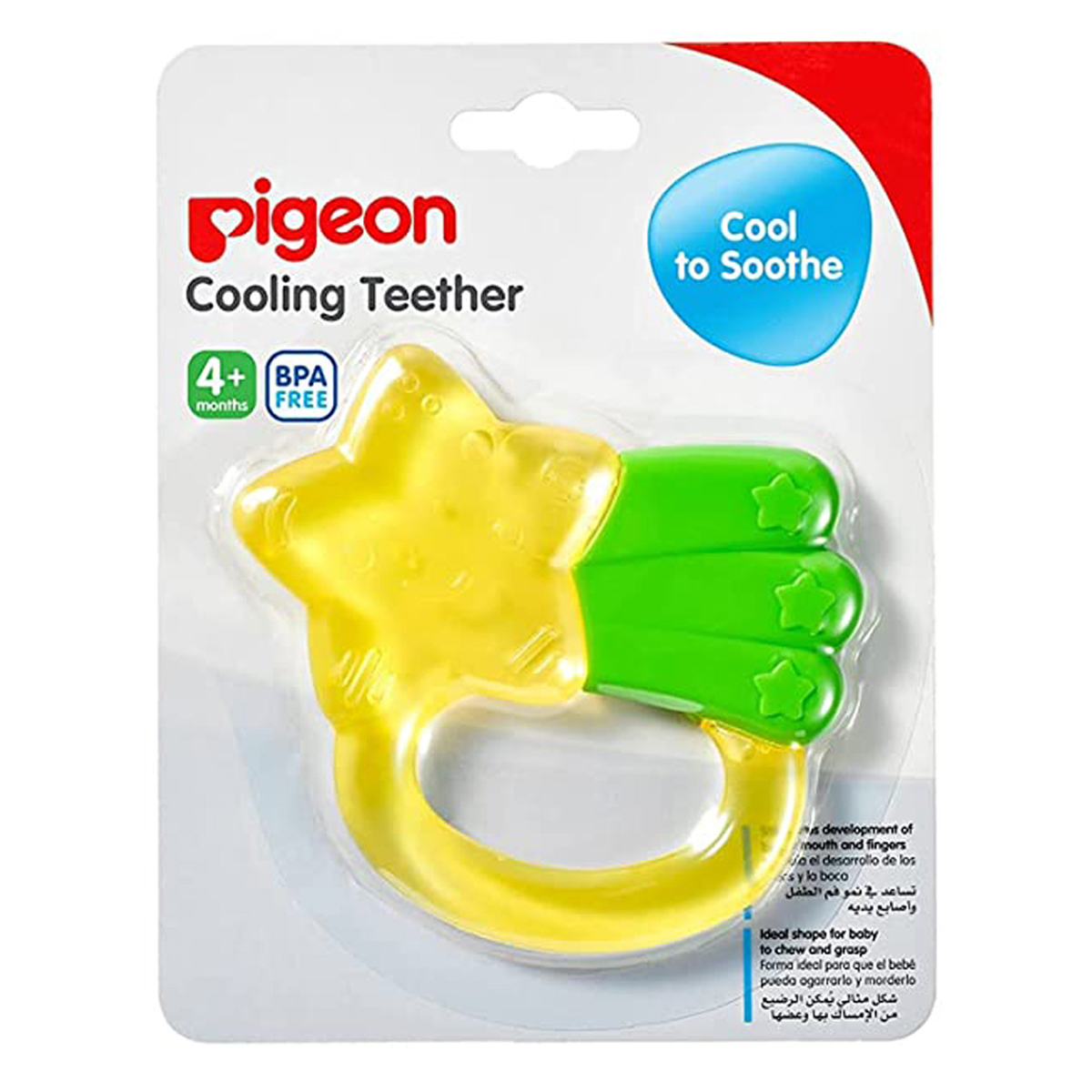 Pigeon Star Shape Cooling Teether, 1 Count | Uses, Benefits, Price ...