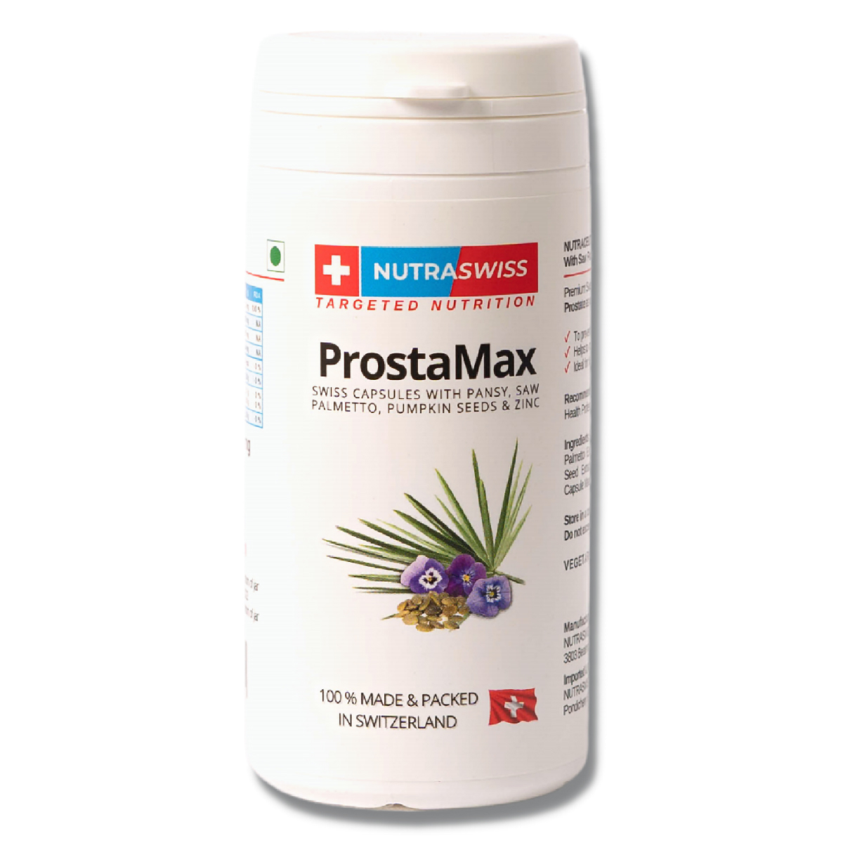 Buy Nutraswiss ProstaMax, 60 Capsules | 19 Minutes Delivery | Apollo ...