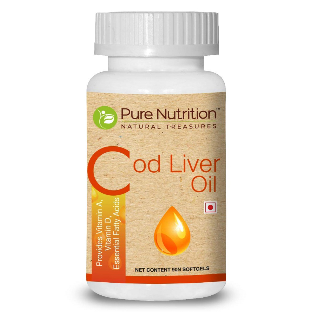 Pure Nutrition Cod Liver Oil, 90 Capsules Price, Uses, Side Effects ...
