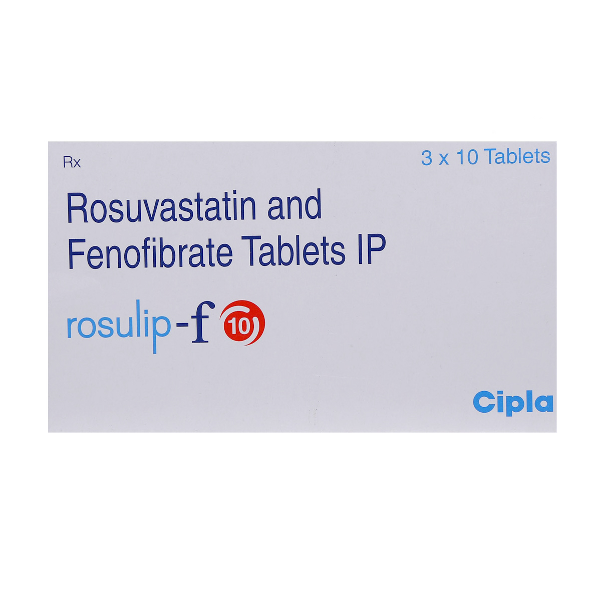Rosulip-F 10 Tablet 10's Price, Uses, Side Effects, Composition ...