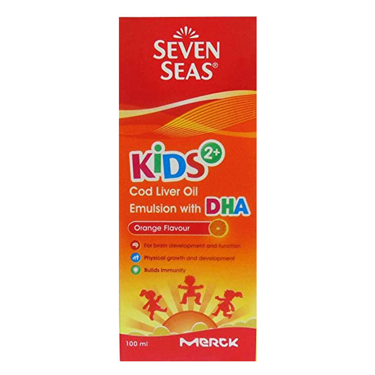 Seven Seas Kids Orange Flavour Cod Liver Oil | Uses, Side Effects ...